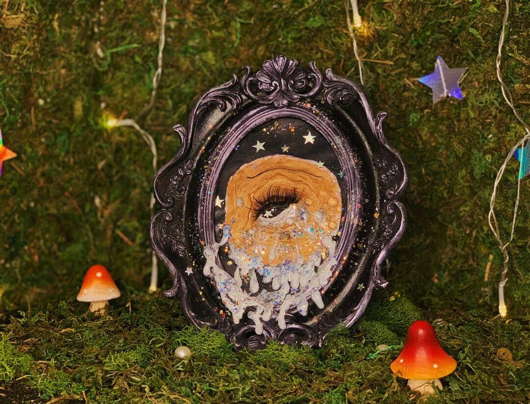 Starseed Tears Framed Alien Eye - Etsy