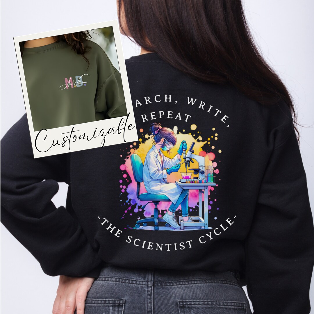 Custom Phd Graduation Gift Sweatshirt Academic Phd Sweater New Doctor ...