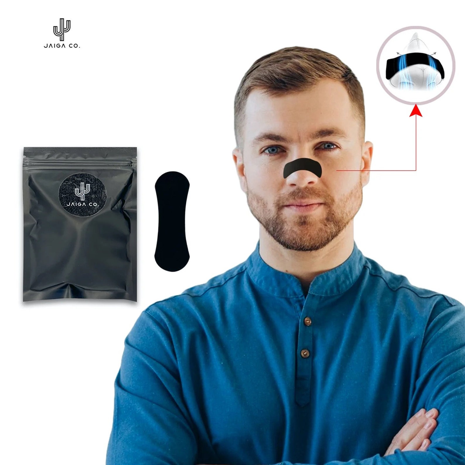 BUNDLE Mouth Tape + Nose Strips for Improved Sleep - Value 2 X 30 Pack ...