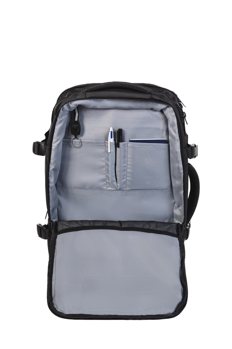 Expandable Travel Backpack 22-35L, Carry-on Approved, Waterproof ...