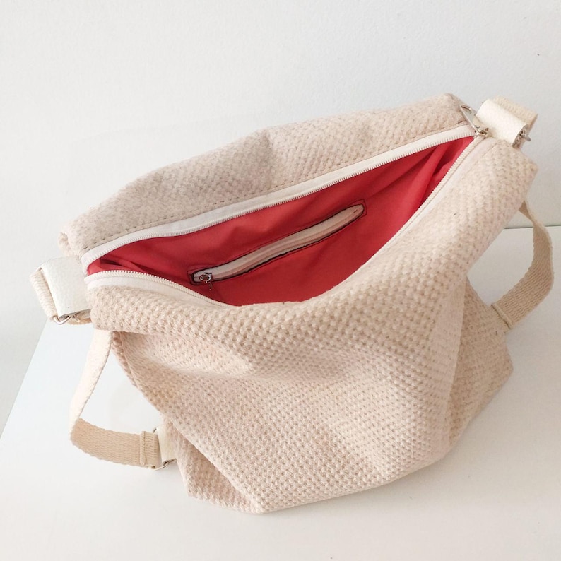 Bag Sewing Pattern Tutorial for a Two Way Bag/ DIY Project 2 in 1 Bag ...