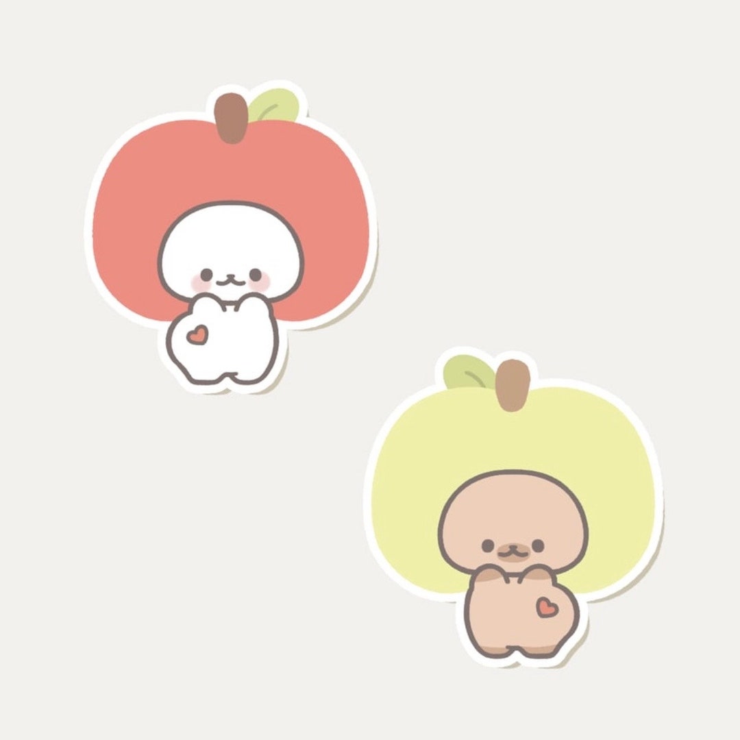 Cherry Buddies Vinyl Sticker Die-cut Matte Vinyl Sticker Journaling ...