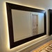 Extra-large Wall Mirror With LED Lights. Made to Order. Custom Designs ...