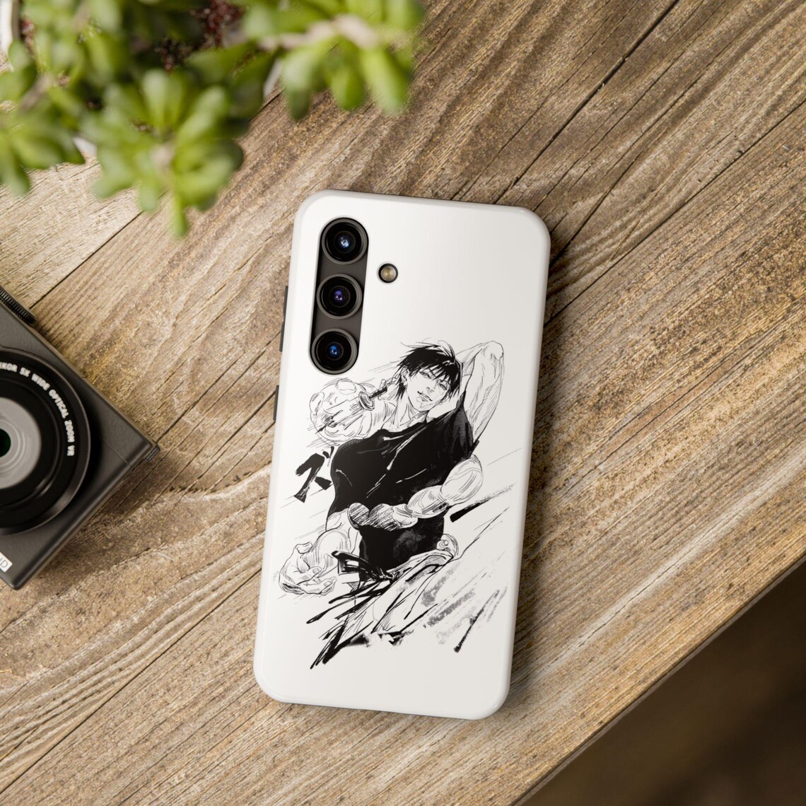 Toji Fushiguro Themed Tough Phone Cases - Etsy