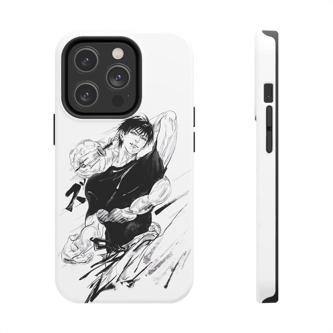Toji Fushiguro Themed Tough Phone Cases - Etsy