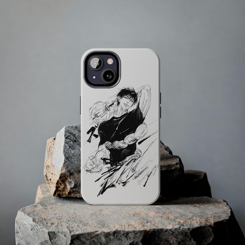 Toji Fushiguro Themed Tough Phone Cases - Etsy