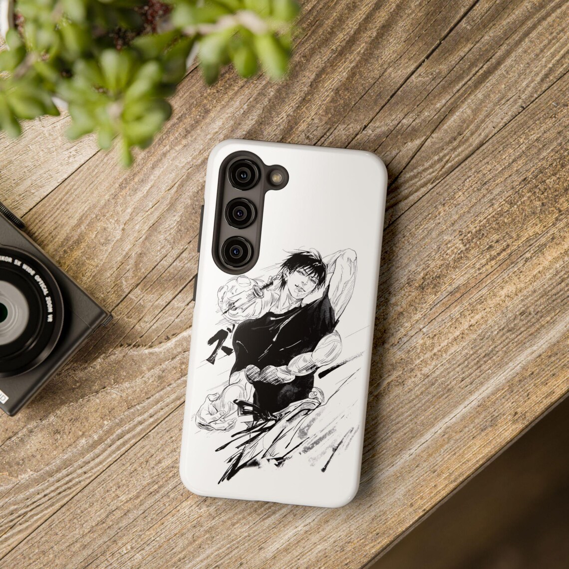 Toji Fushiguro Themed Tough Phone Cases - Etsy