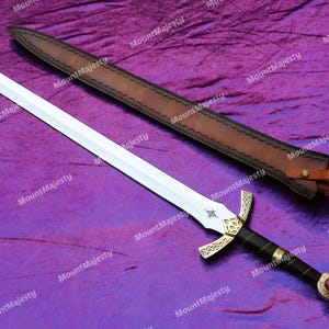 Custom Hand Forged Stainless Steel GOLDRYN SWORD Throne of Glass Athril ...