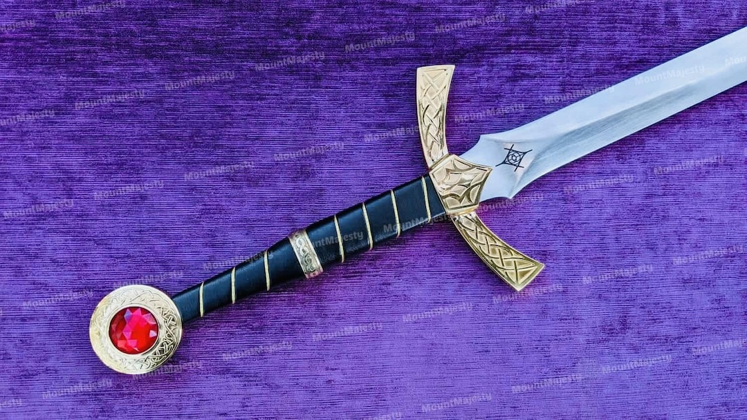 Custom Hand Forged Stainless Steel GOLDRYN SWORD Throne of Glass Athril ...