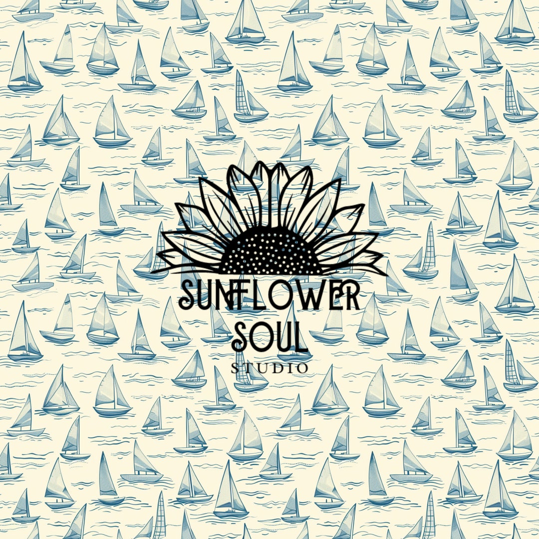 Seamless Repeat Pattern Boats Children | Digital Paper Scrapbook ...