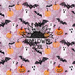Halloween Spooktacular Seamless Pattern Digital Paper Pack | Ghosts ...