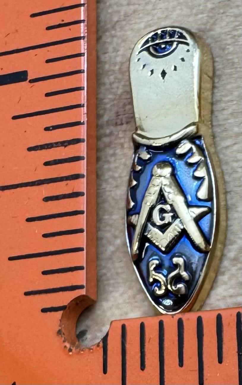 Masonic Slipper Pin for Wives, Widows and Daughters - Etsy
