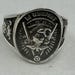 Masonic Marine Past Master Sterling Ring With Tun Tavern and Devil Dog ...