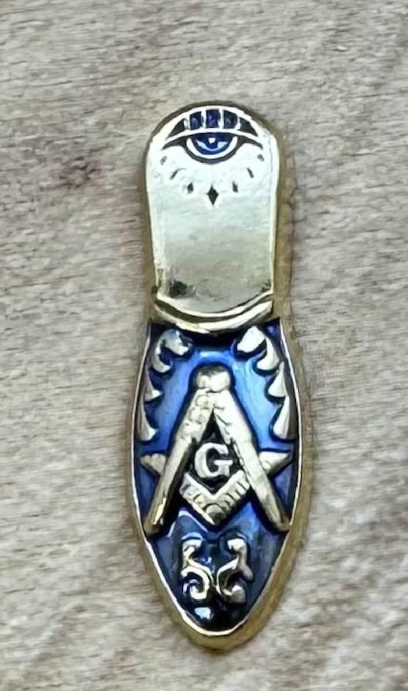 Masonic Slipper Pin for Wives, Widows and Daughters - Etsy