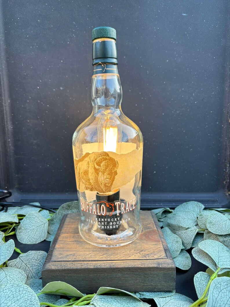Handmade Bottle Lamps! Jack Daniels, E H Taylor, Blantons, Weller, Four ...