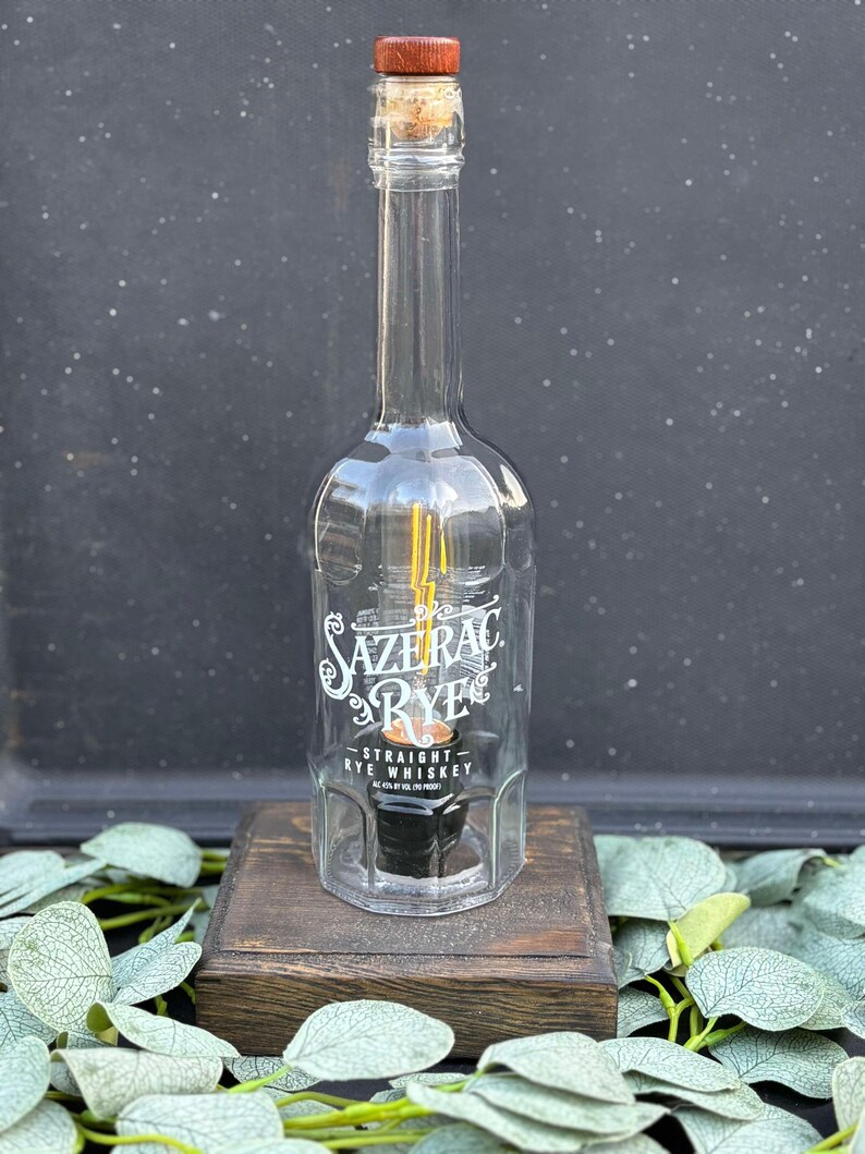 Handmade Bottle Lamps! Jack Daniels, E H Taylor, Blantons, Weller, Four ...