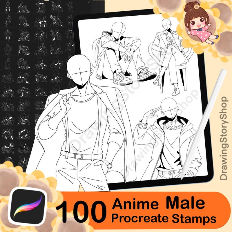 Anime Body Bases - Etsy