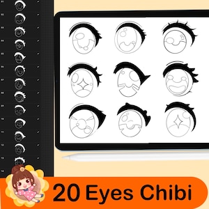 160 Procreate Chibi Girl Christmas Stamps ,christmas Stamps,poses ...