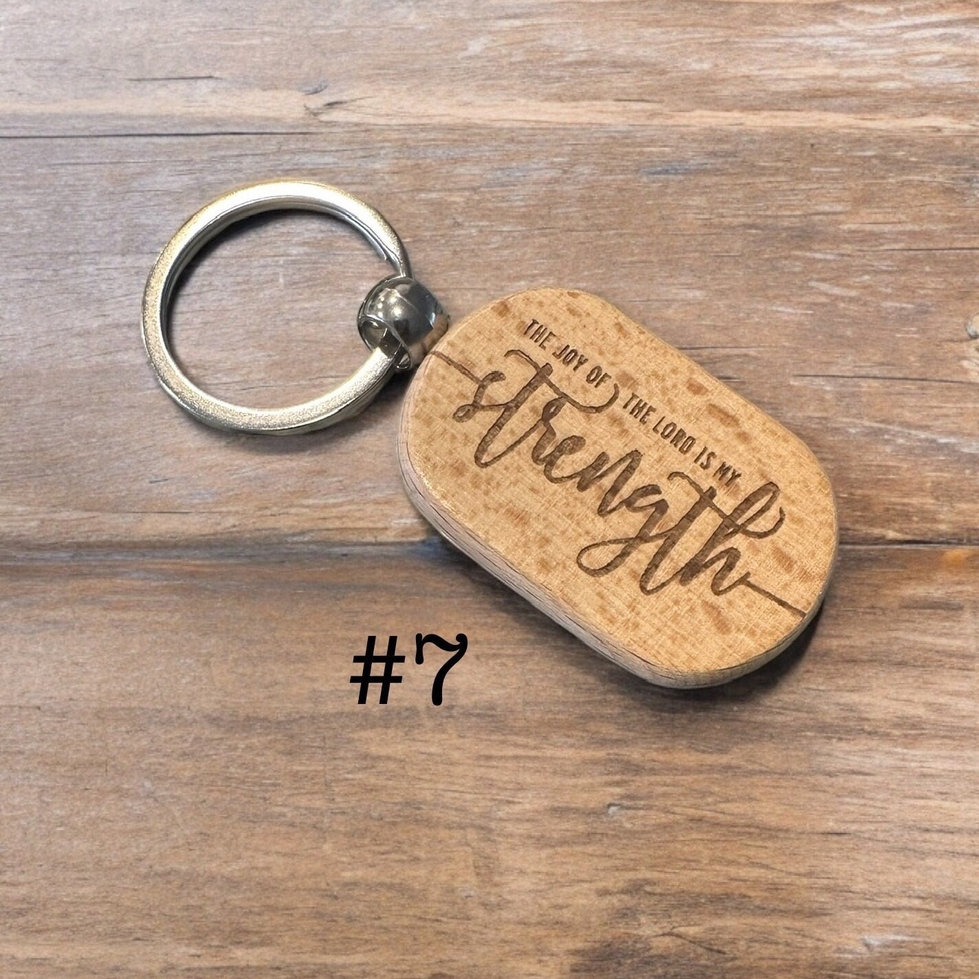 Faith Keychains, Bible Verse Gift, Inspirational Quote Gifts, Custom ...