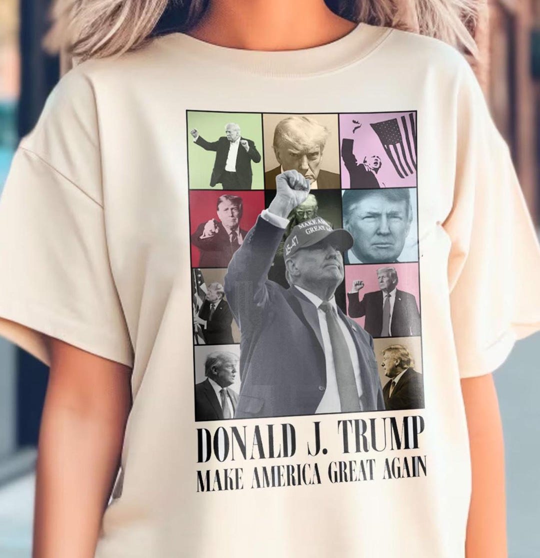 Donald Trump Eras Tour Style Shirt, Trump 2024, Donald Trump Eras Shirt ...