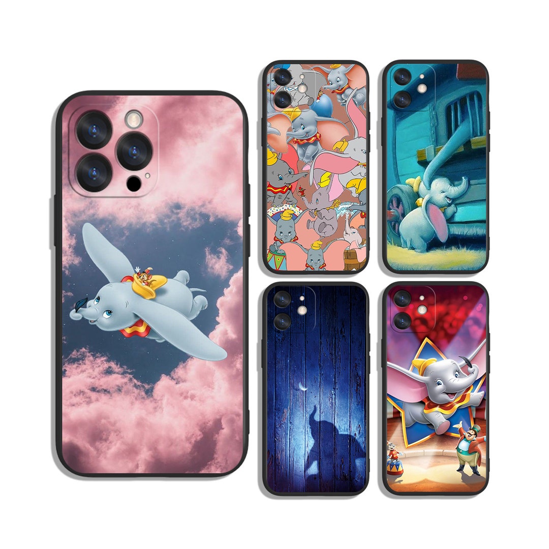 Dumbo Elephant Protective Cases for Samsung S25 S24 S23 S22 S21 A55 A35 A25 A15 A54 A53 A14 4G ...