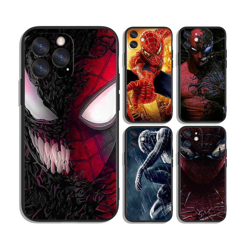 iPhone Spider Man Case - Etsy