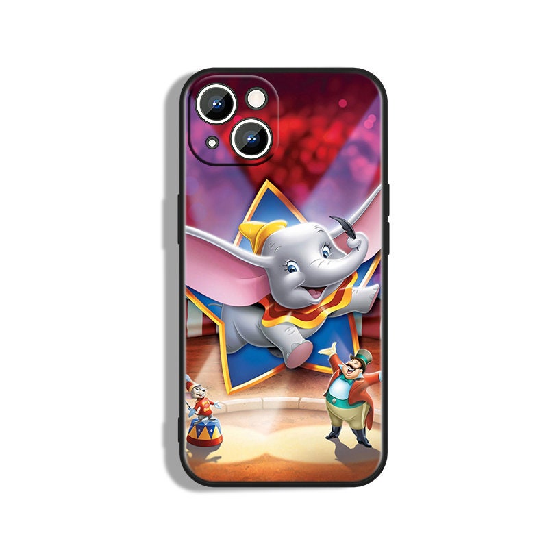 Dumbo Elephant Protective Cases for Samsung S24 S23 S22 S21 A55 A35 A25 A15 A54 A53 A34 A14 4G ...