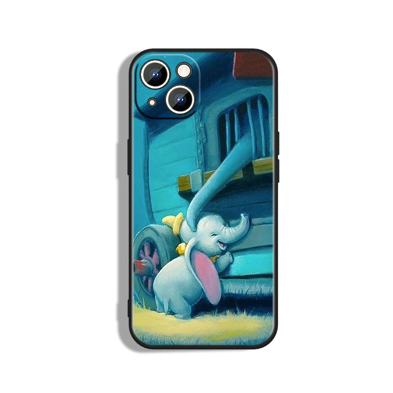 Dumbo Elephant Protective Cases for Samsung S24 S23 S22 S21 A55 A35 A25 A15 A54 A53 A34 A14 4G ...