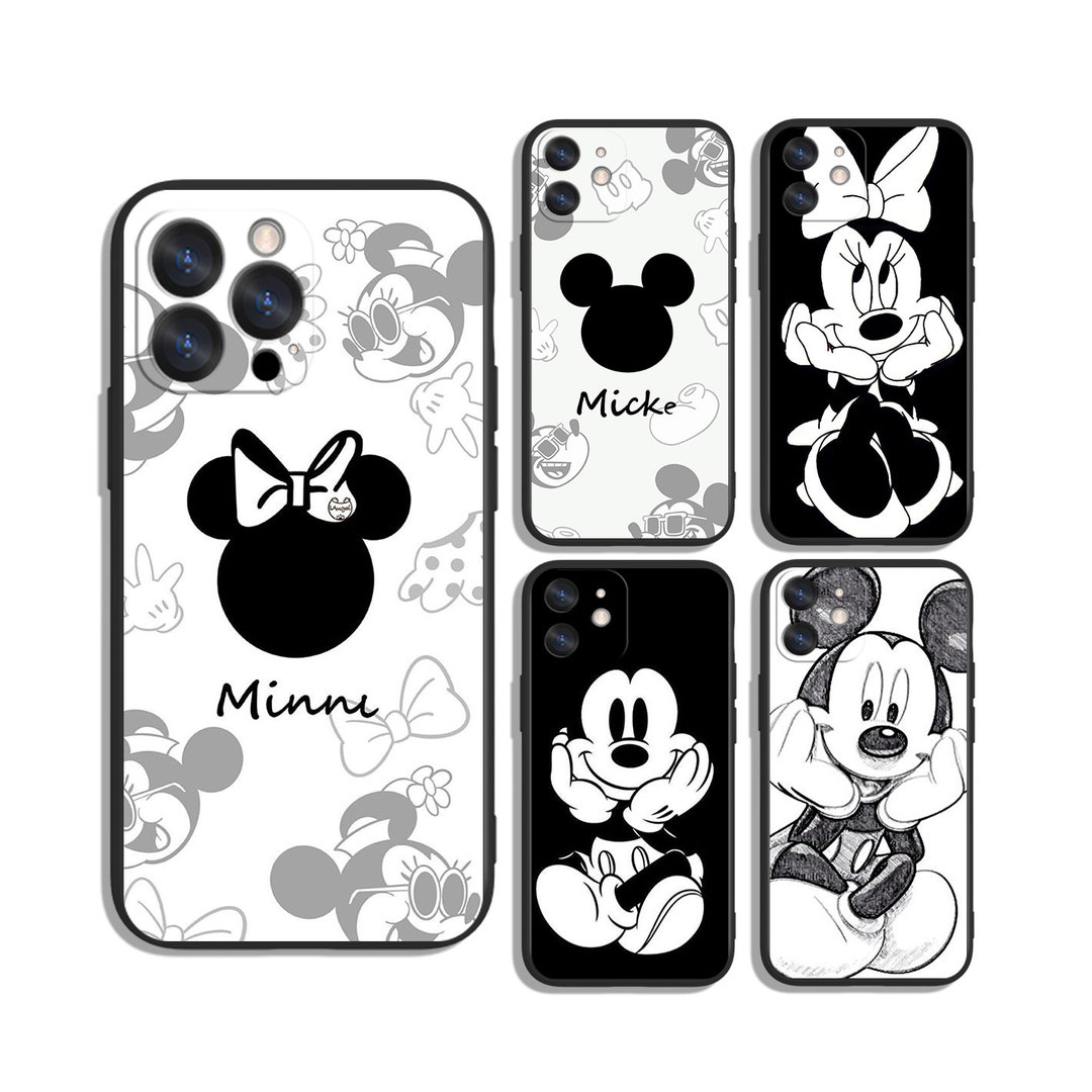 Fashion Mickey Minnie Mouse Cases for Samsung S24 S23 S22 S21 A55 A35 ...