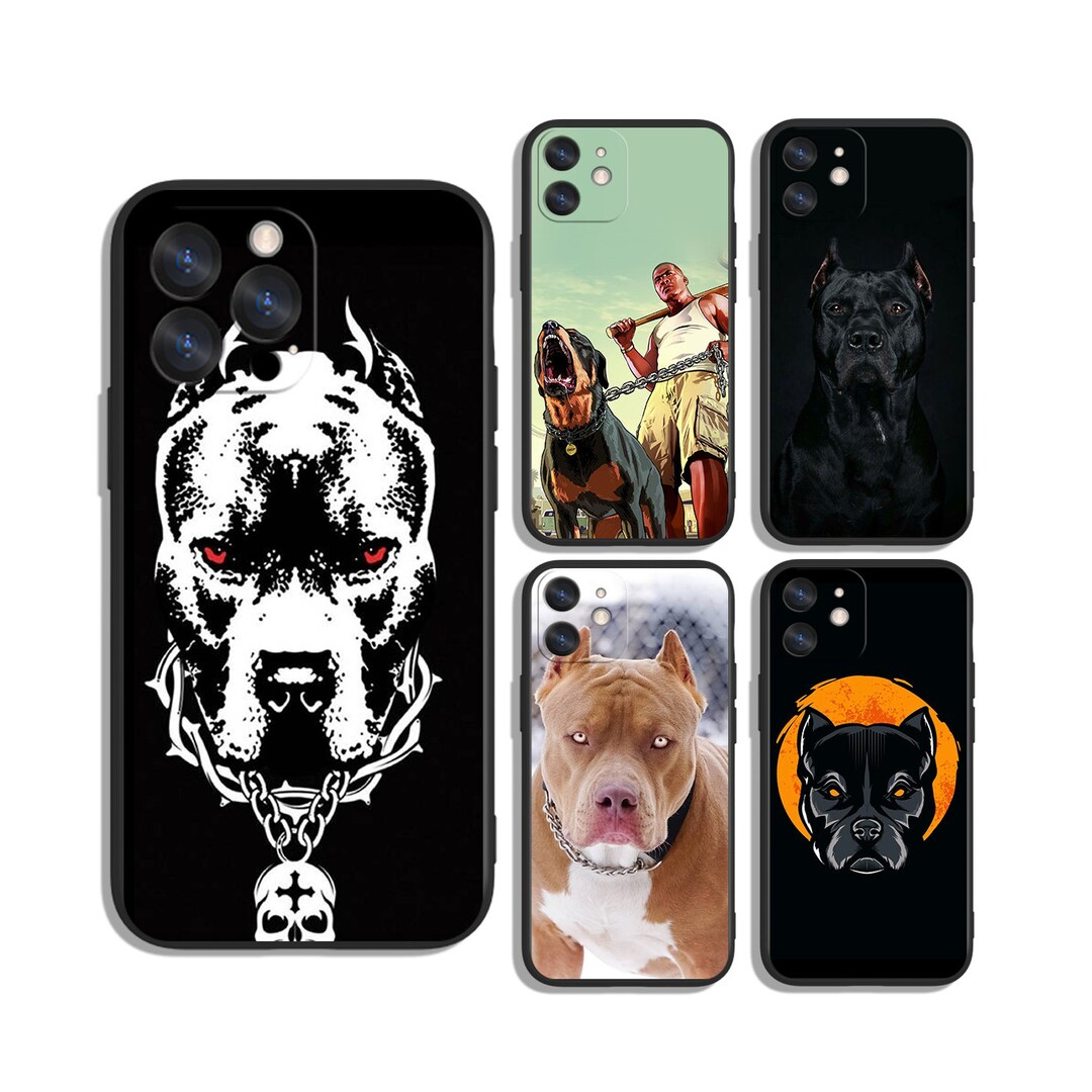 Dog Pit Bull Protective Cases for Samsung S25 S24 S23 S22 S21 A55 A35 ...