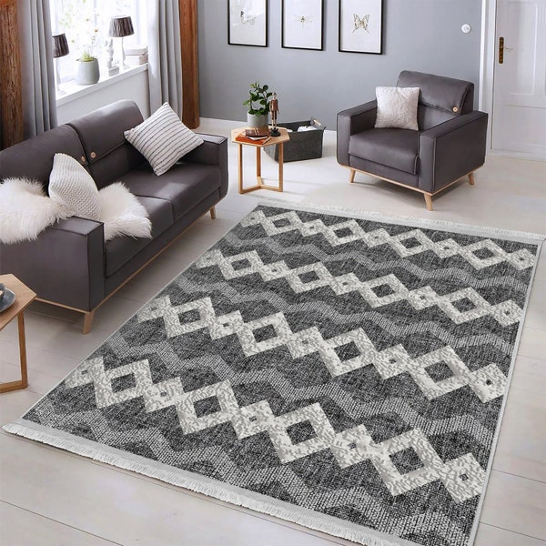 Geometric Rug - Etsy