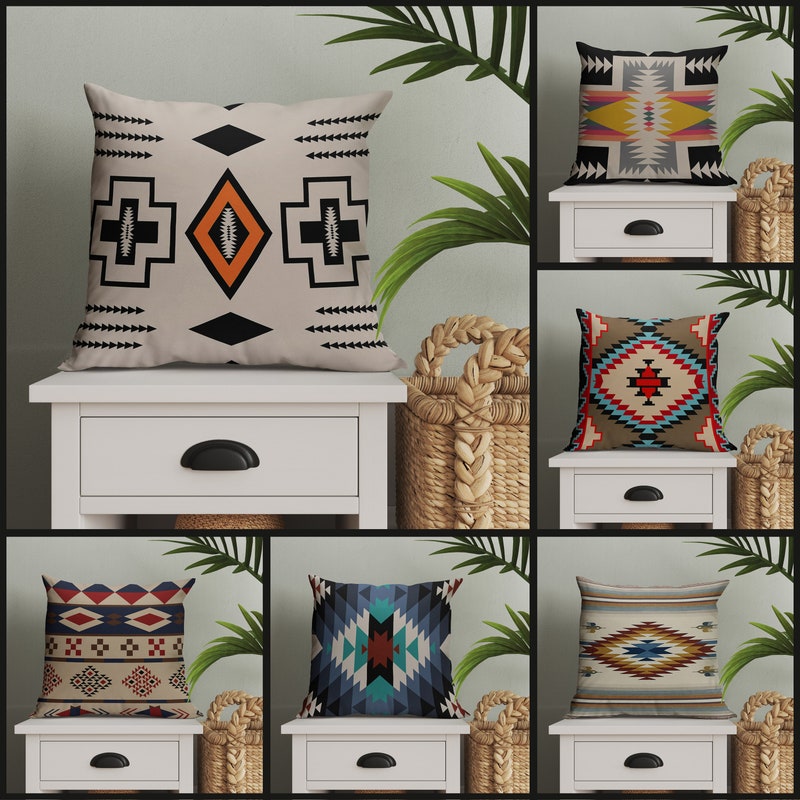 Aztec Cushion - Etsy