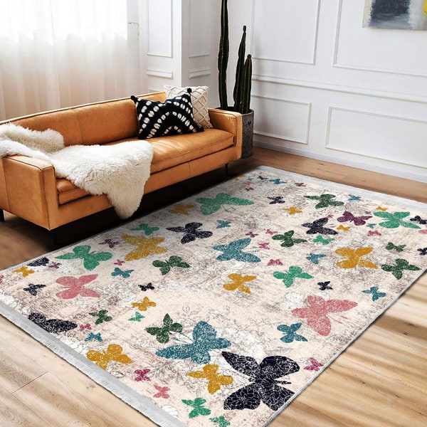 Butterfly Rug - Etsy