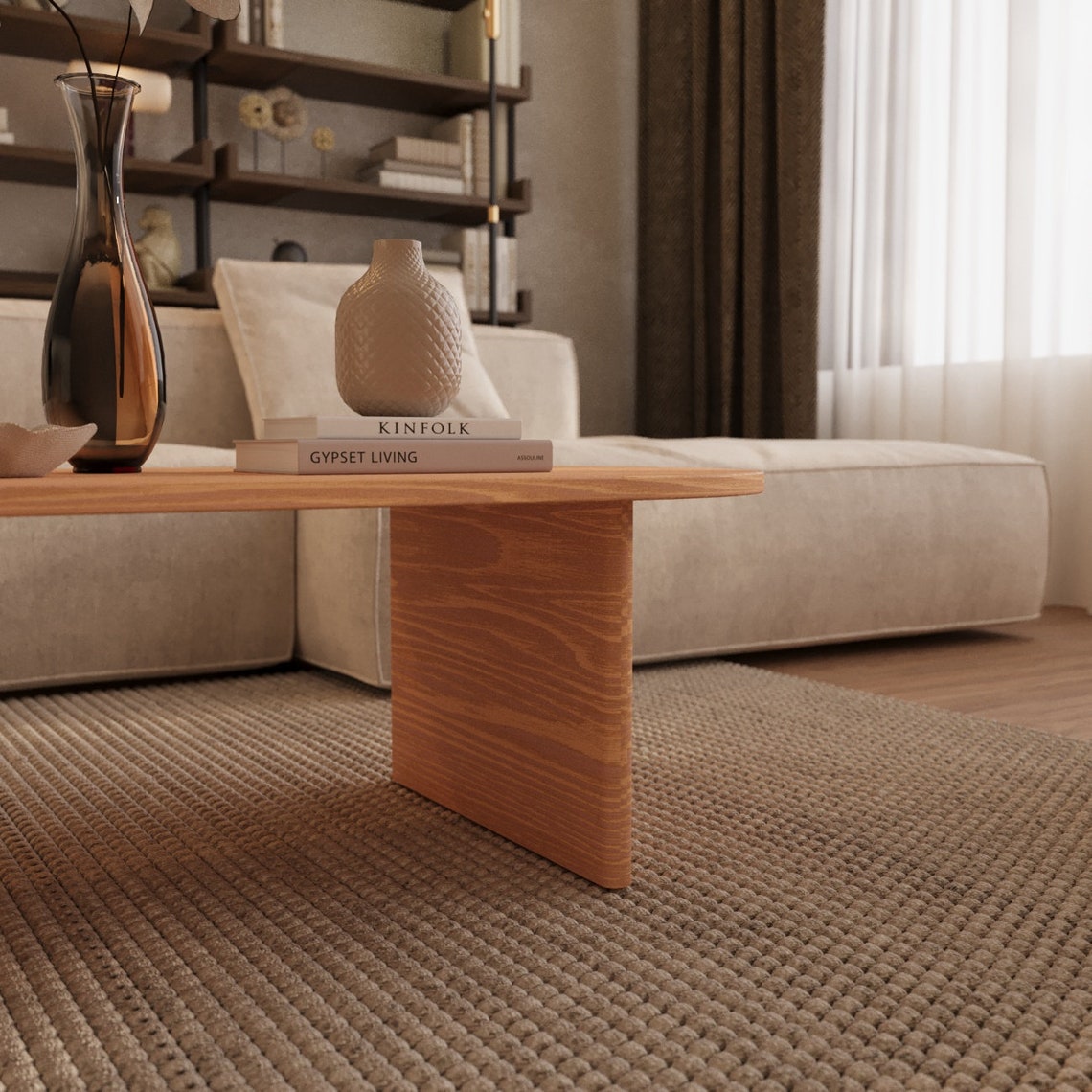 Modern Coffee Table Original Linden Coffee Table Scandi Coffee Table ...