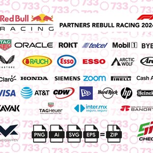 Sponsors Redbull Racing F1 - Etsy