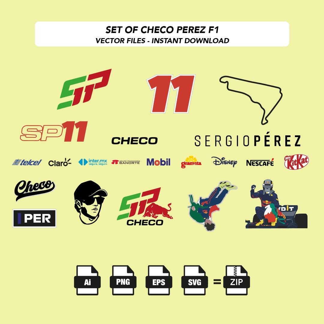 Checo Perez, Files Cc, Eps, Png, Svg, Instant Download - Etsy