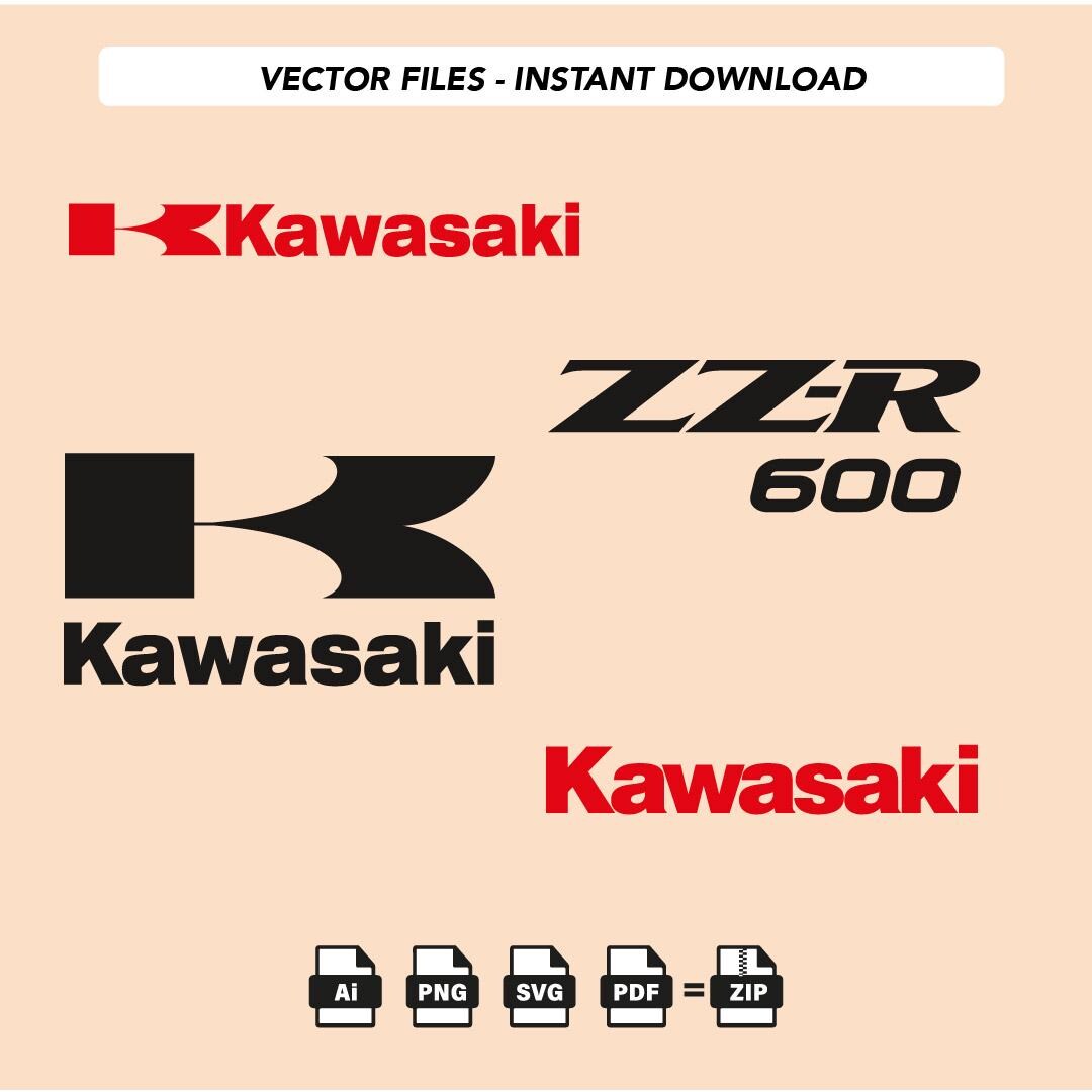 Sports Motorcycle Logo SVG Vector File Motorcycle Download Instant Ai ...