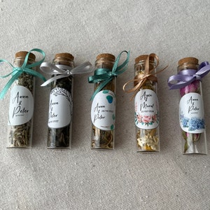Bridal Shower Tea Party Favors, Personalized Favors, Bridal Tea Party ...