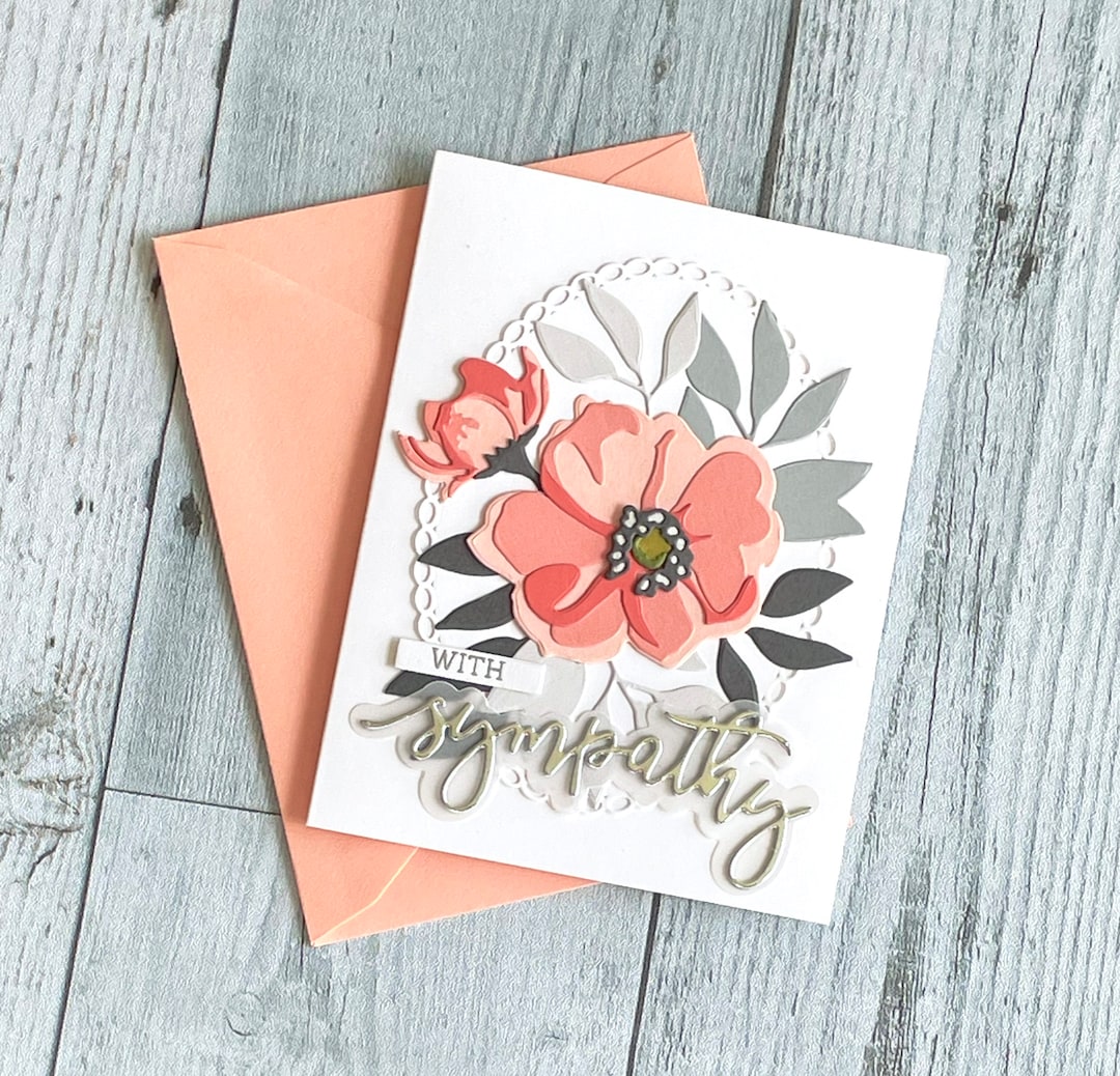 Handmade Sympathy Card Sorry for Your Loss Condolence Card - Etsy