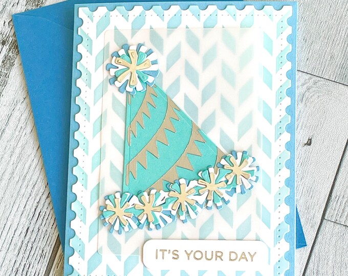 Handcrafted Birthday Greeting Card: Unique Design for Friends & Family ...