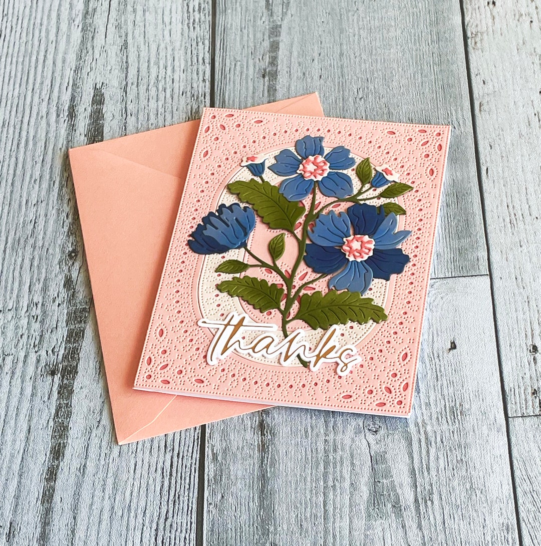Unique Handmade Thank You Card With Free Shipping - Etsy