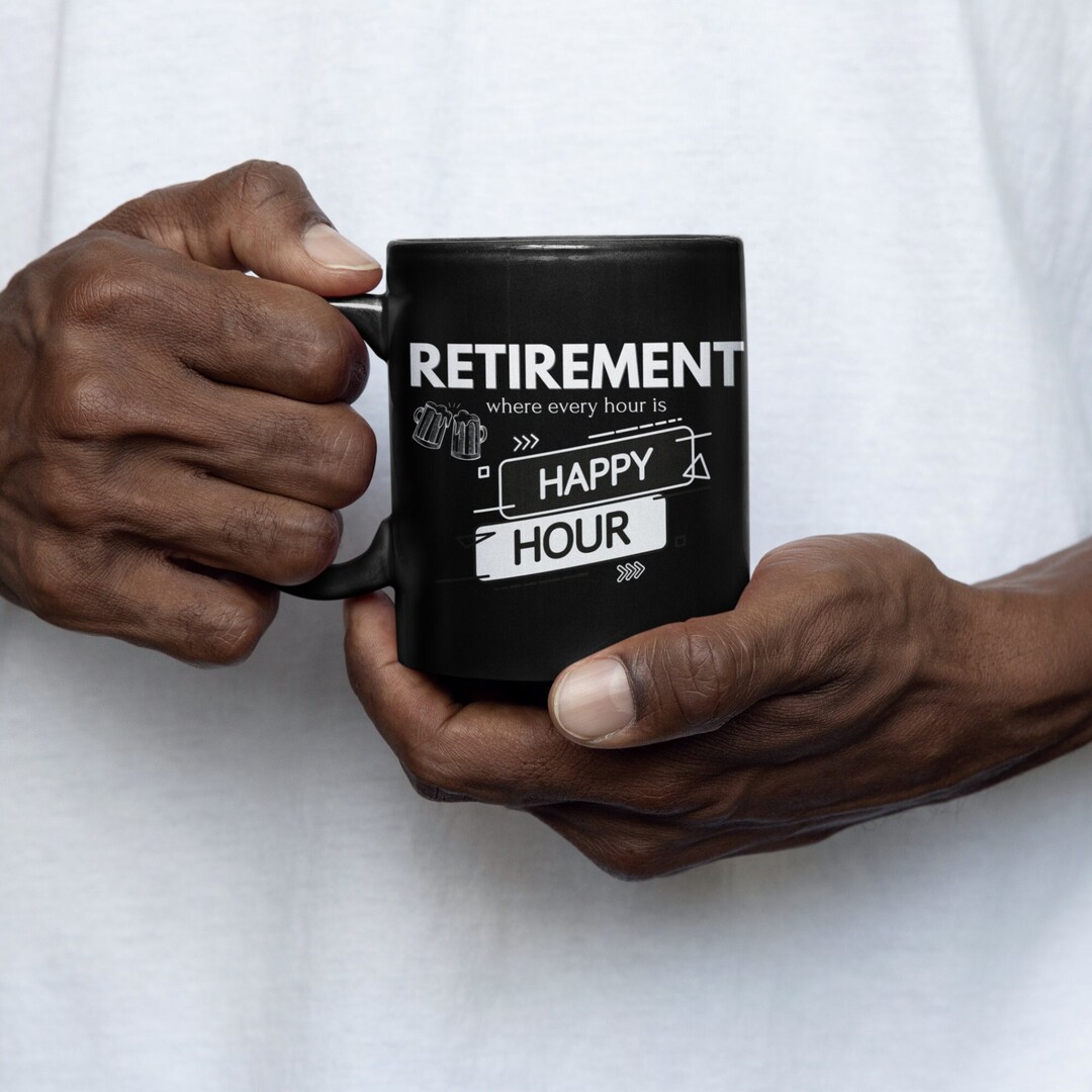 Retirement Gift Retirement Mug, Personalized Retired Coffee Mug ...