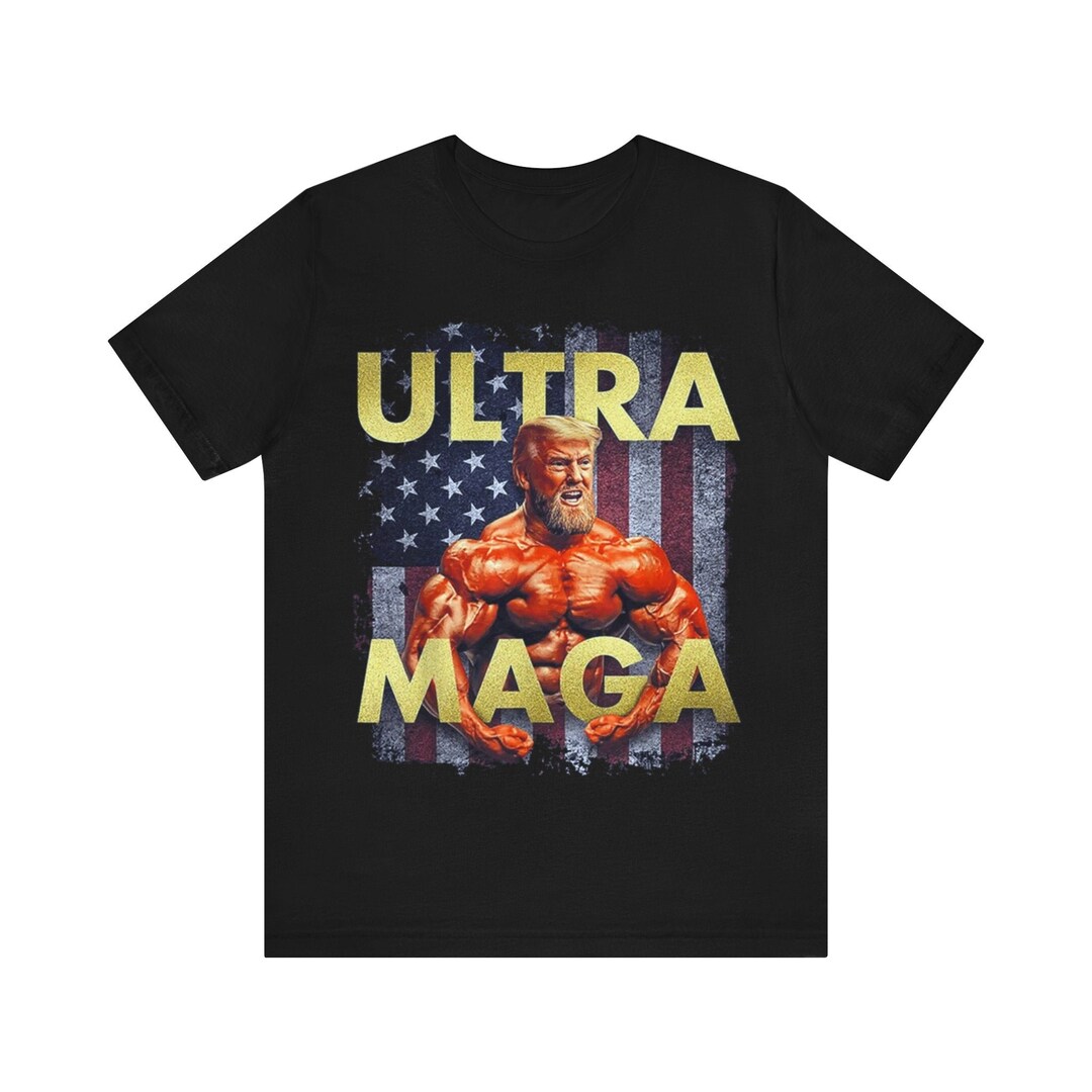 Ultra Maga Trump Bodybuilder T-shirt - Etsy