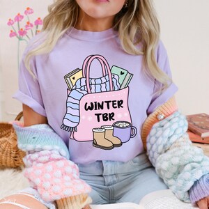 Bookish PNG, Cozy Winter Reading Stickers, Book Lover TBR Clipart ...