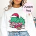 Christmas Bookish Dragon PNG, Book Lover Stickers Sublimation Design ...