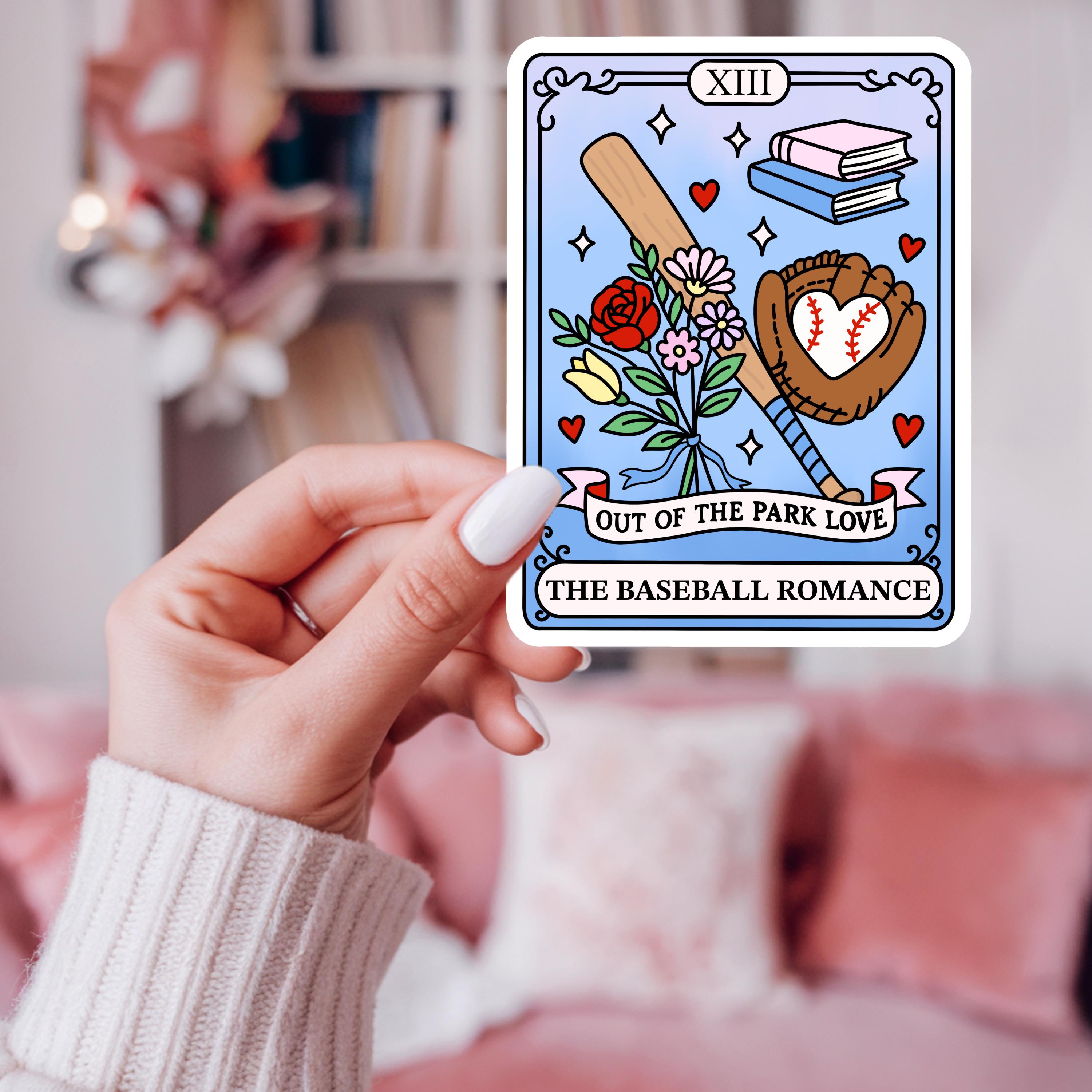 Bookish Tarot Card PNG, Baseball Sports Romance Reader PNG, Book Lover ...