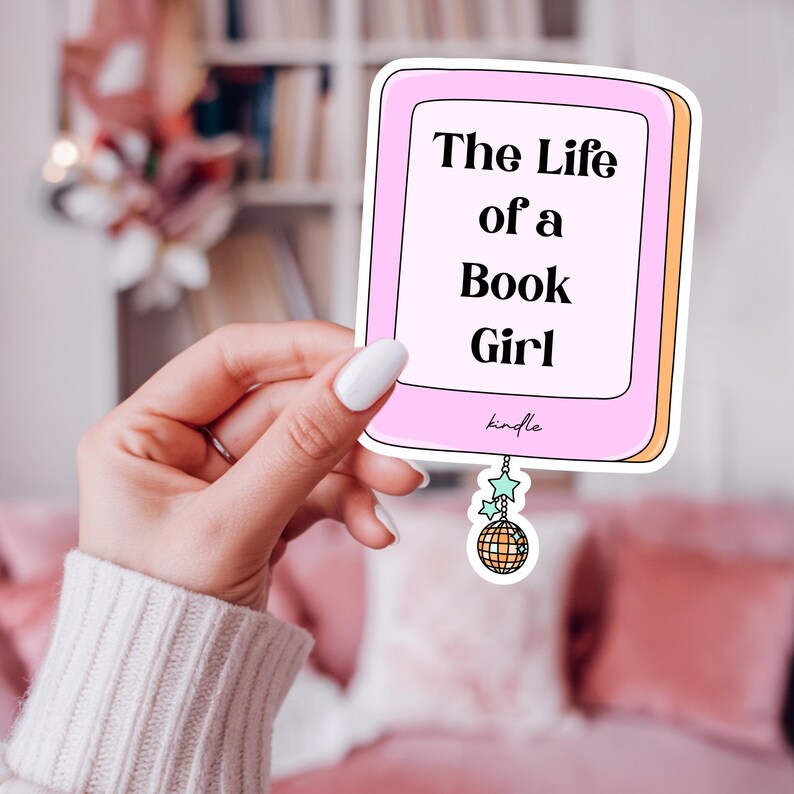 The Life of a Book Girl PNG, Kindly Girly Bookish Sublimation Design ...
