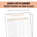 ADHD Life Planner, Life Tracker, ADHD Organisation - Etsy