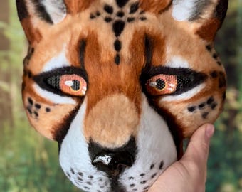 Cheetah Therian Mask - Etsy