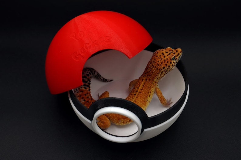 Poke-ball HUMIDITY HIDE - Gecko, Reptile, Snake, Lizard, Small Mammals ...